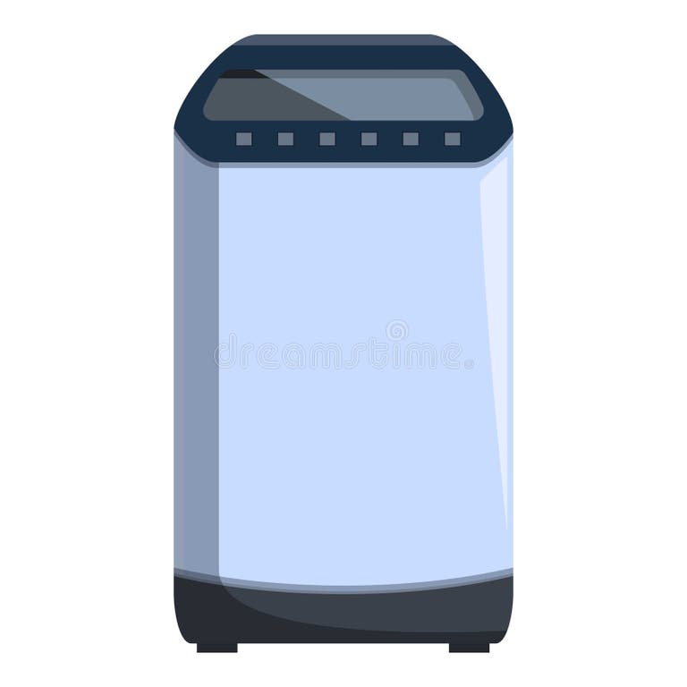 Modern Smart Washing Machine with Digital Display for Laundry Care ...