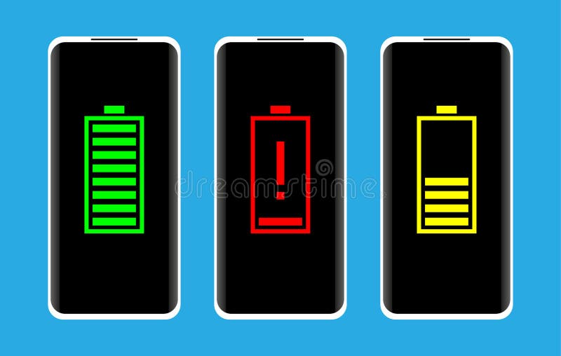 Battery Energy Levels Stock Illustrations – 507 Battery Energy Levels ...