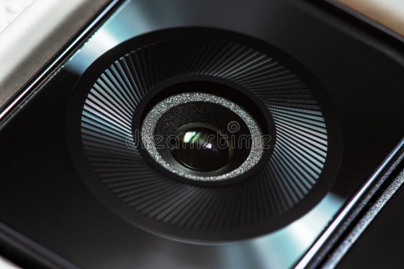 Modern Smartphone Camera Lens, Macro View. Close Up Stock Image - Image ...