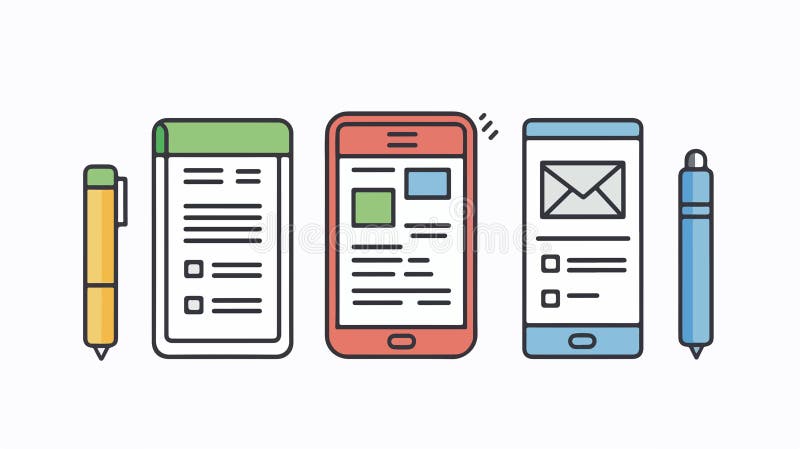 Modern Smartphone Device with Electronic Invoice Receipt for ...