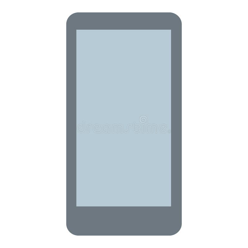Modern Smartphone Icon, Flat Style Stock Vector - Illustration of ...