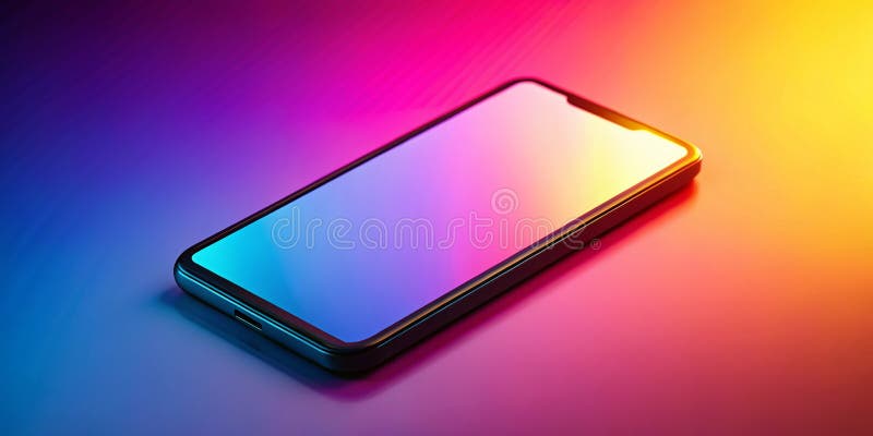 Modern Smartphone Mockup Blank Design for App Interface Showcase and ...