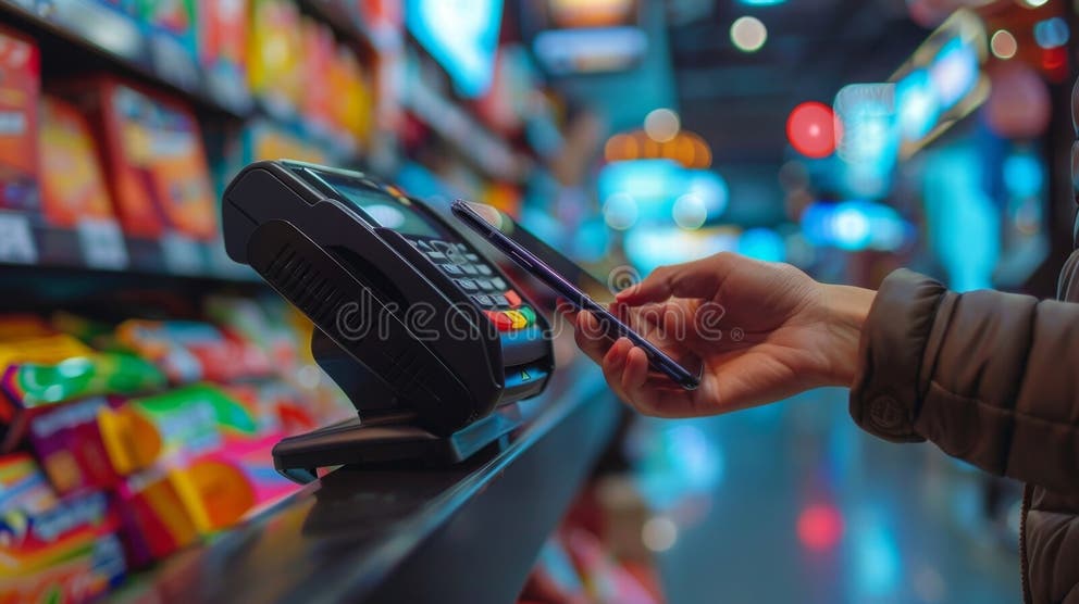 Modern Smartphone Payment Technology Transforms Retail Checkout ...