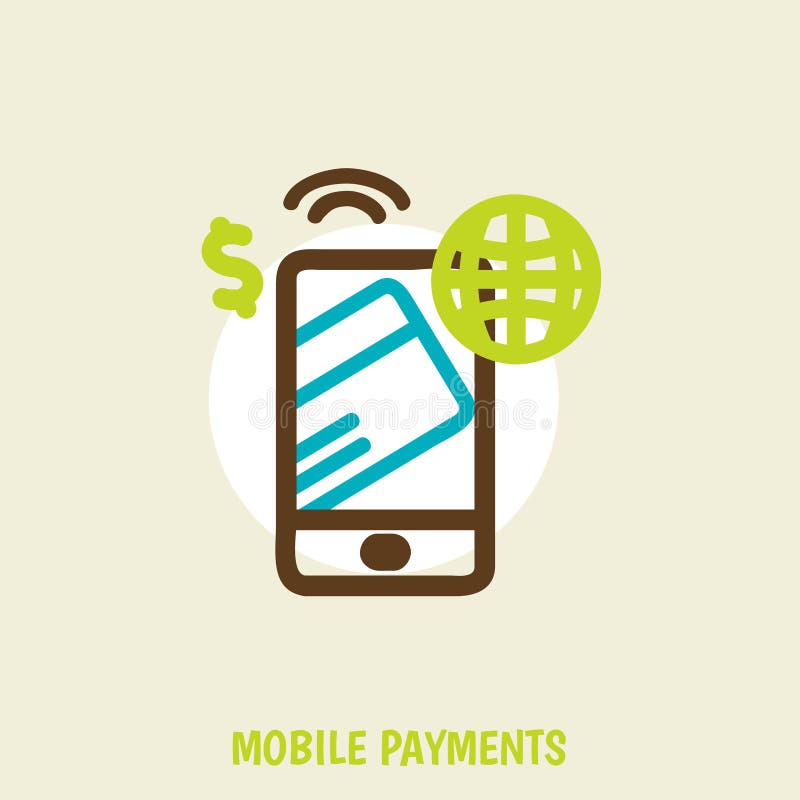 Modern Smartphone with Processing of Mobile Stock Vector - Illustration ...