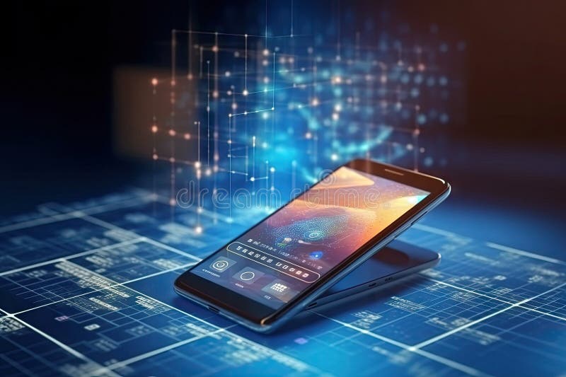 Modern Smartphone Representing the Convergence of Cutting-edge ...