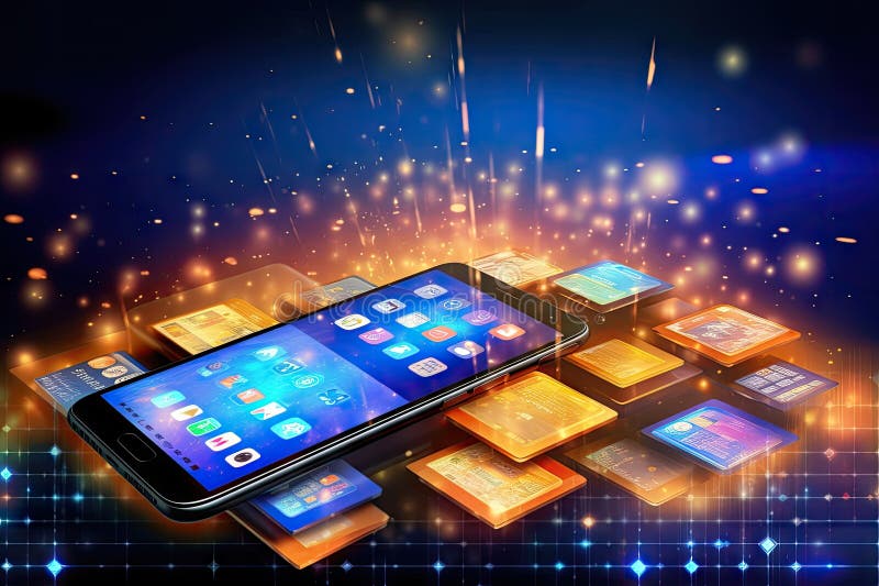 Modern Smartphone Representing the Convergence of Cutting-edge ...