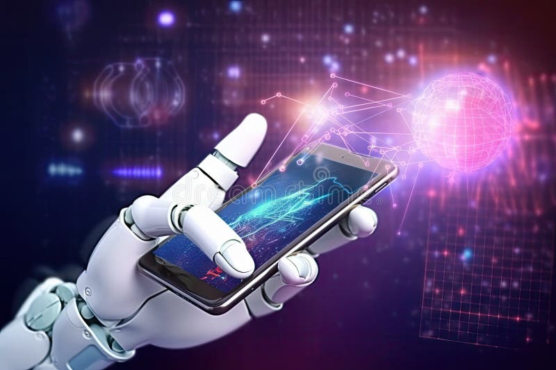 Modern Smartphone Representing the Convergence of Cutting-edge ...