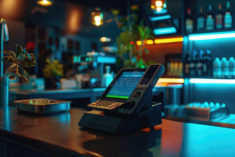 A Modern Smartphone Resting on a Kitchen Counter. Suitable for ...