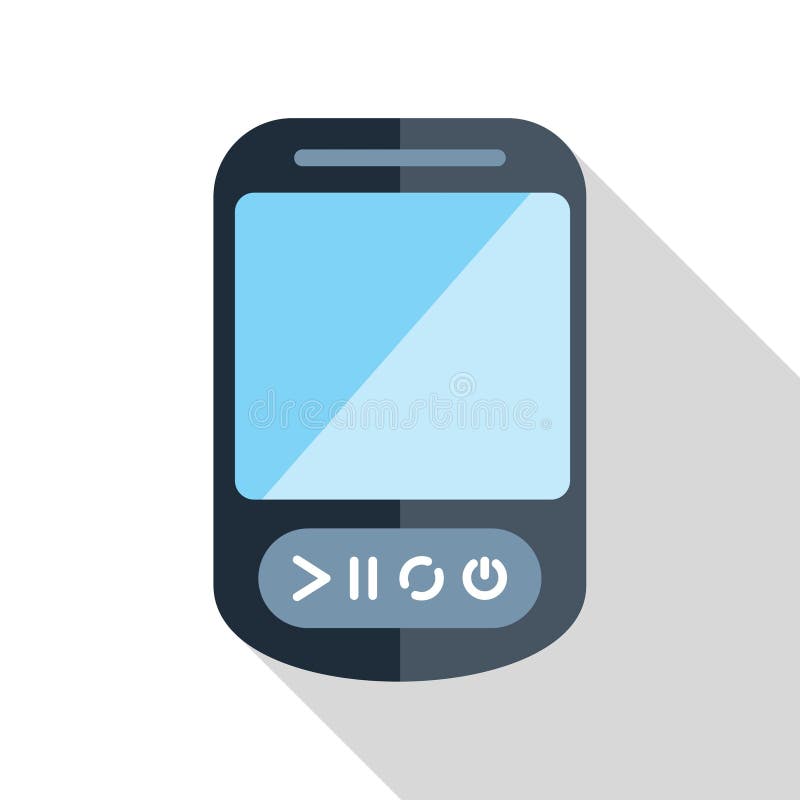 Modern Smartphone Showing Blank Screen and Control Buttons Stock Vector ...