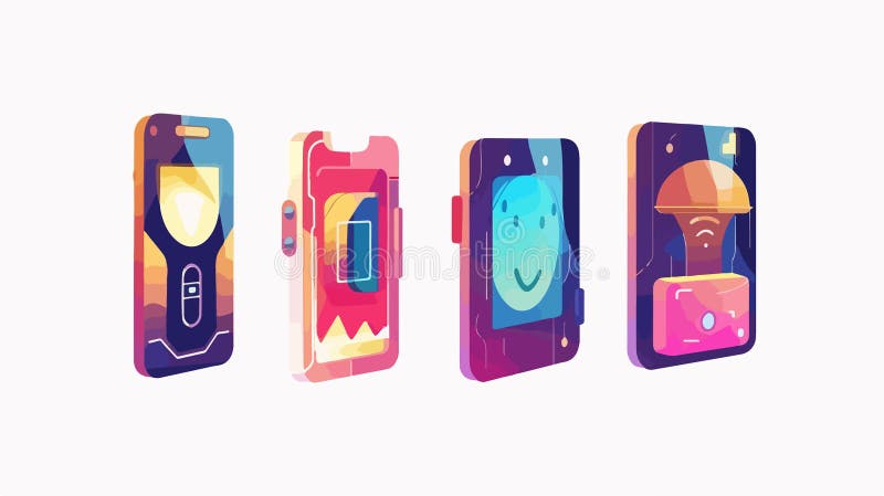 Modern Smartphone Voice Application Abstract Concept Design for ...