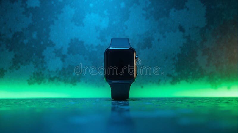 A Modern Smartwatch with a Sleek Design and Advanced Technology. Stock ...