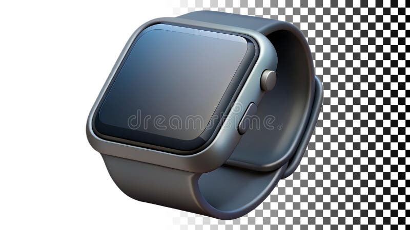 Modern Smartwatch, Wearable Tech and Digital Accessory Png Transparent ...
