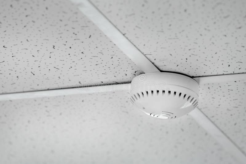 Modern Smoke Detector on Ceiling Indoors Stock Photo - Image of ... Modern Smoke Detector on Ceiling Indoors Stock Photo - Image of ...