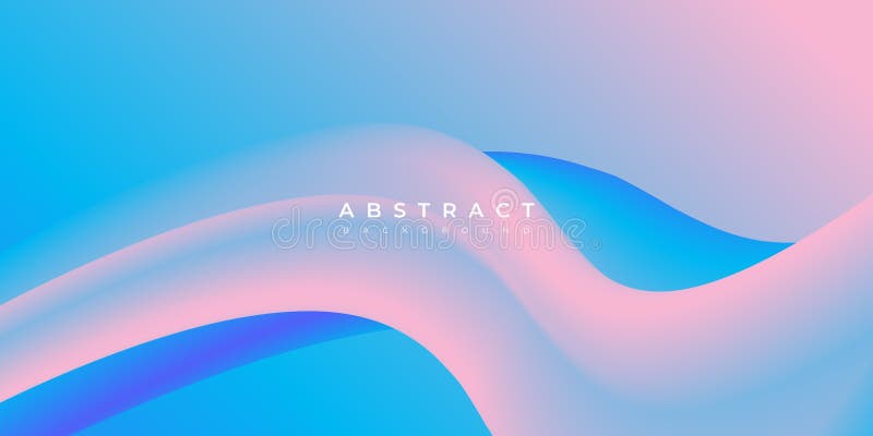 Modern Smooth Blue Gradient Background Design. Vector Illustration Stock Vector - Illustration ...