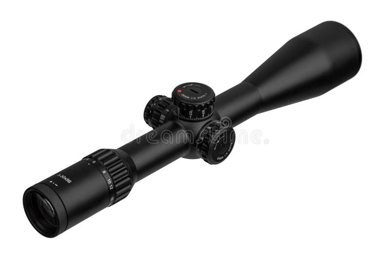 Modern Sniper Scope. Optical Device for Aiming and Shooting at Long ...