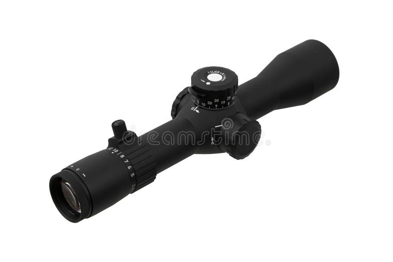 Modern Sniper Scope. Optical Device for Aiming and Shooting at Long ...