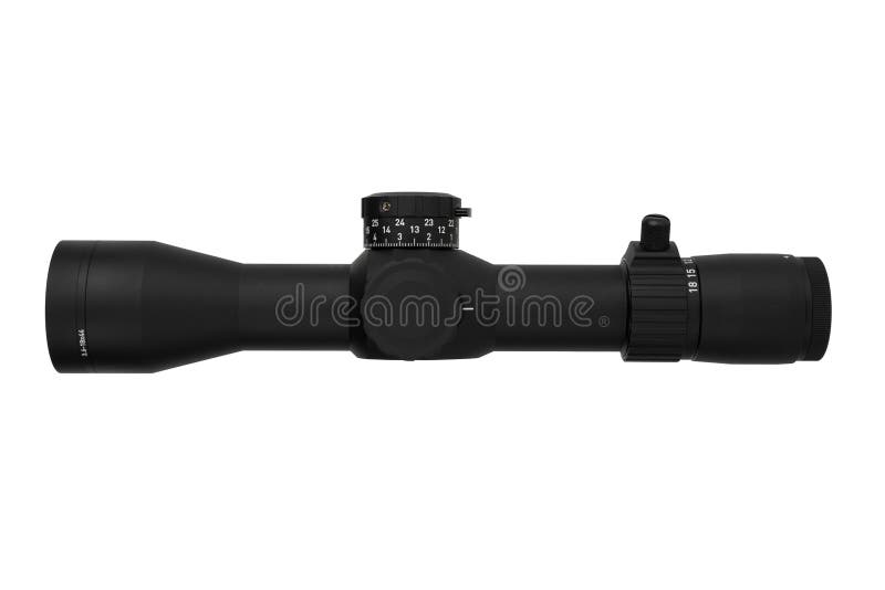 Scope Optical Equipment, Side View Stock Image - Image of shooting ...