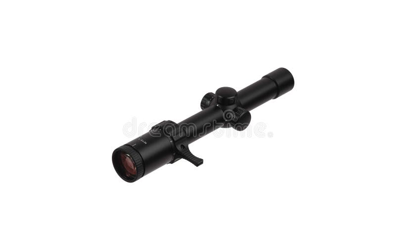 Scope Optical Equipment, Side View Stock Image - Image of shooting ...