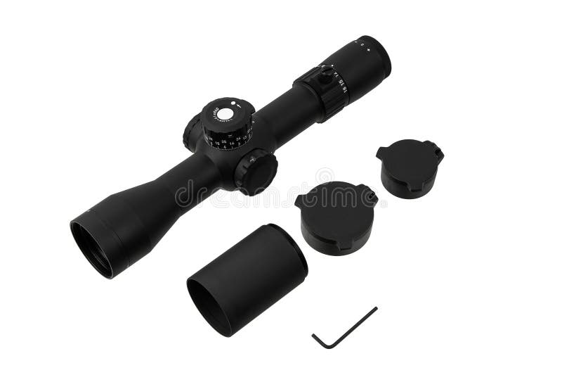 Modern Sniper Scope. Optical Device for Aiming and Shooting at Long ...