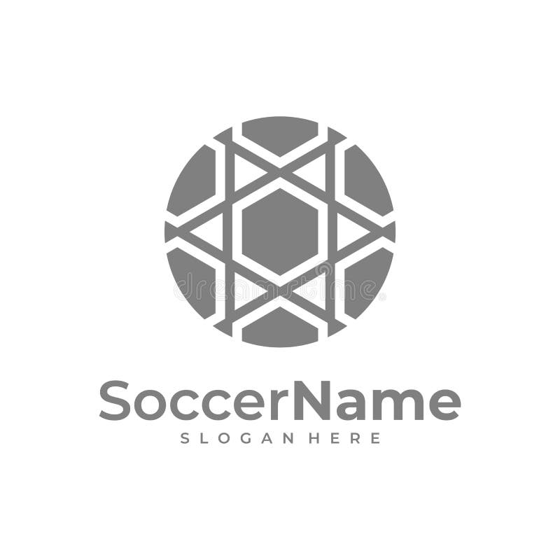 Modern Soccer Logo Template, Football Logo Design Vector Stock ...