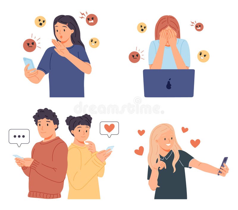 Modern Social Media Problems, Peculiarities and Differences. Concept ...