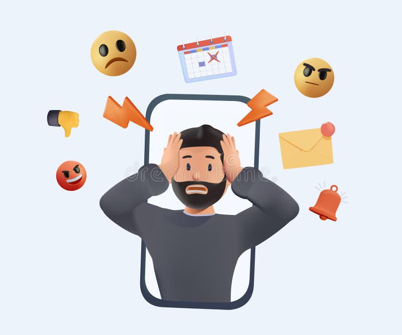 Modern Social Media Problems, Peculiarities and Differences, 3D ...