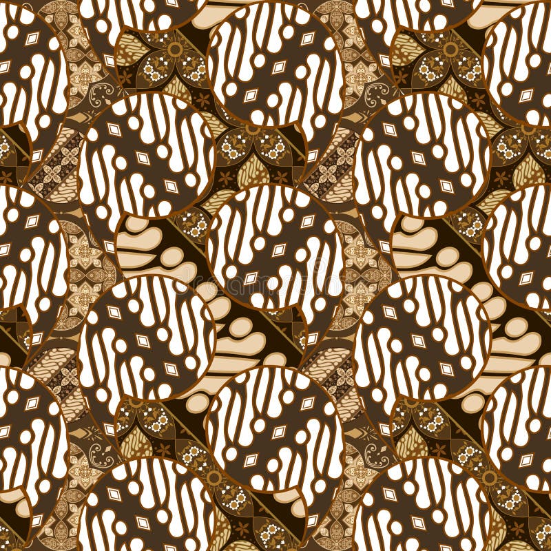 Modern Soft Cream Color Design for Traditional Typical of Batik Parang ...