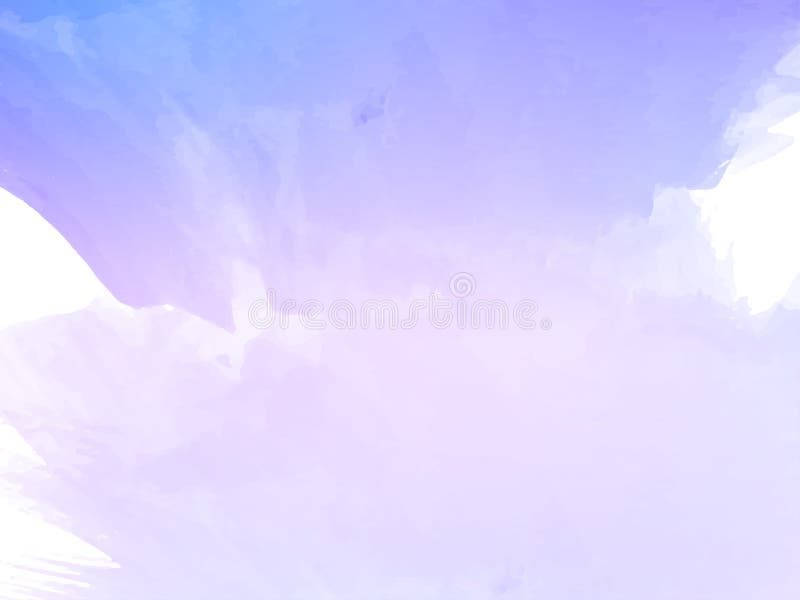 Modern Soft Violet Watercolor Paint Texture Design Background Stock ...