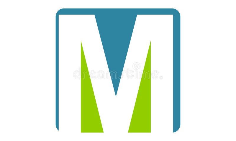 Modern Solution Letter M stock vector. Illustration of abbreviation ...