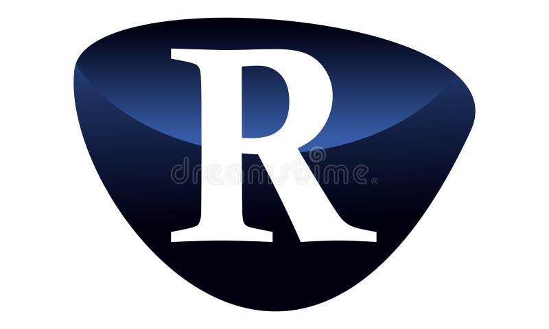 Modern Solution Letter R stock vector. Illustration of brand - 103827616