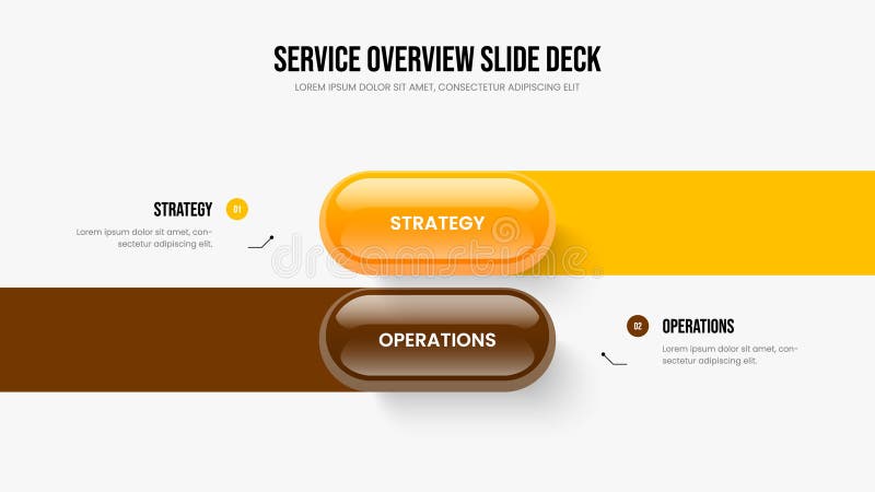 Visual Planning 2 Option Infographic Frame Template Stock Vector ...