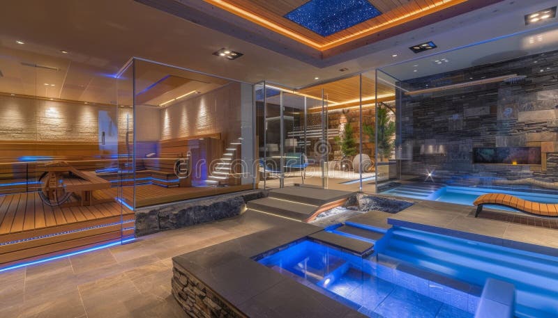 Modern Spa Interior with Relaxing Ambiance and Luxurious Amenities ...