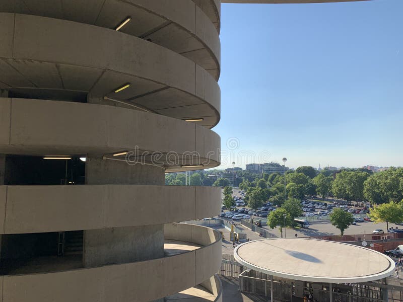 Modern Sport Stadium Structure Stock Image - Image of modern, stadium ...