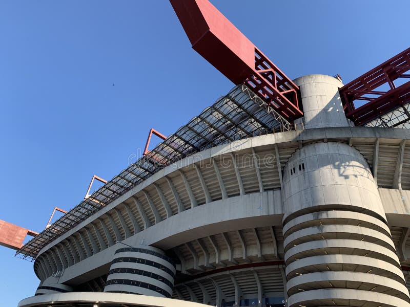 Modern Sport Stadium Structure Stock Image - Image of architetture ...