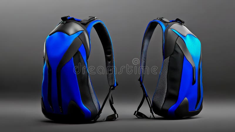 A Modern Sports Backpack Design Featuring a Sleek, Ergonomic Shape ...