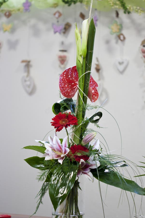 Modern Spring bouquet stock photo. Image of angle, decoration - 52091734