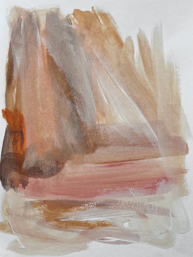 Modern Spring Landscape. Abstract Art. Stock Illustration ...