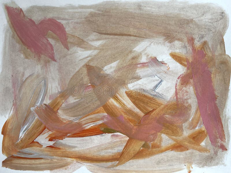 Modern Spring Landscape. Abstract Art Stock Illustration - Illustration ...