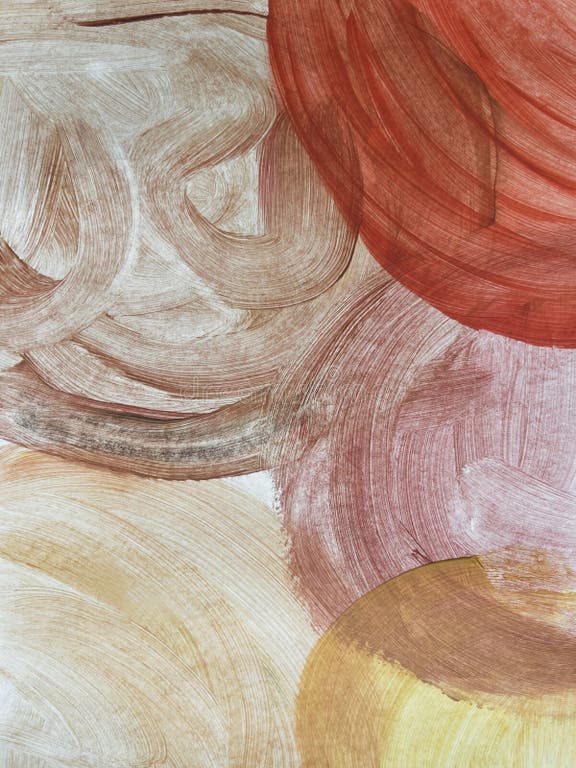 Modern Spring Landscape. Abstract Art Stock Illustration - Illustration ...