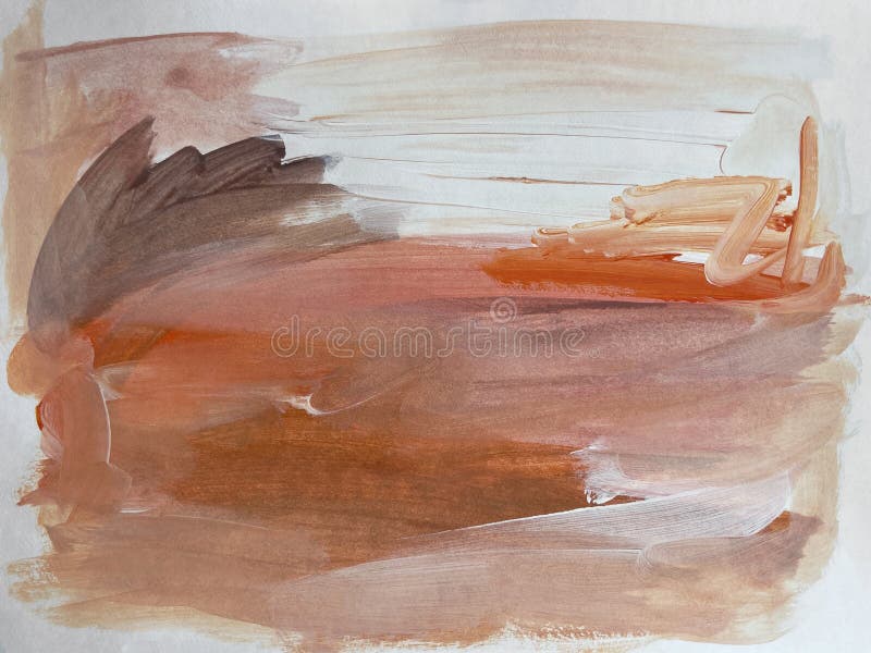 Modern Spring Landscape. Abstract Art. Stock Image - Image of colors ...