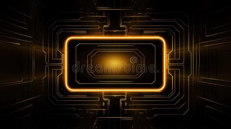 Modern Square Blend Emblem with a Sleek Gradient, Perfect for Creating ...