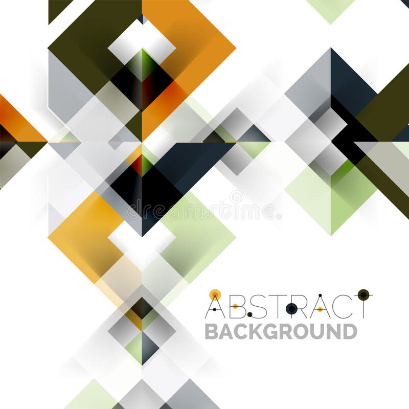 Set of Modern Square Science Icons Stock Vector - Illustration of ...