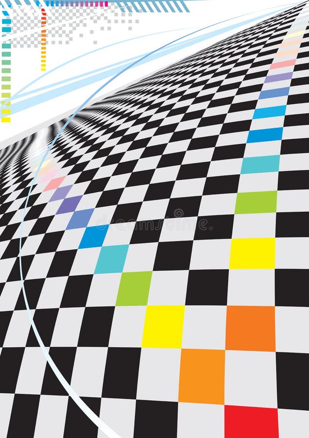 Modern square space stock vector. Illustration of direction - 5224580