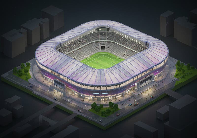 Modern Stadium Design Stock Illustrations – 30,639 Modern Stadium ...