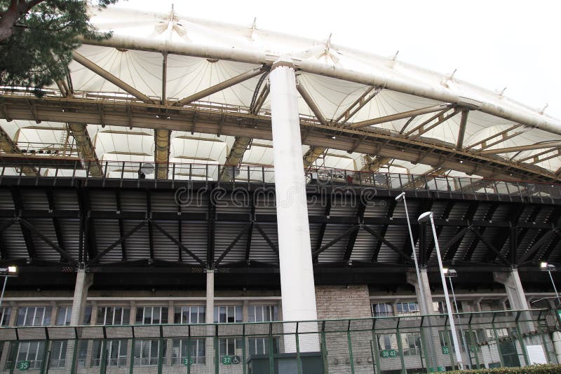 Modern stadium editorial image. Image of architecture - 52785380