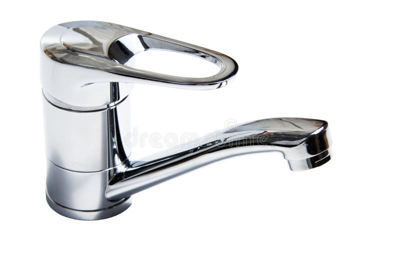 Modern stainless steel tap stock photo. Image of dash - 84951184