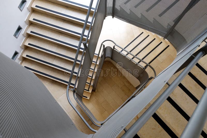 Modern staircase stock photo. Image of steps, marble - 90531250