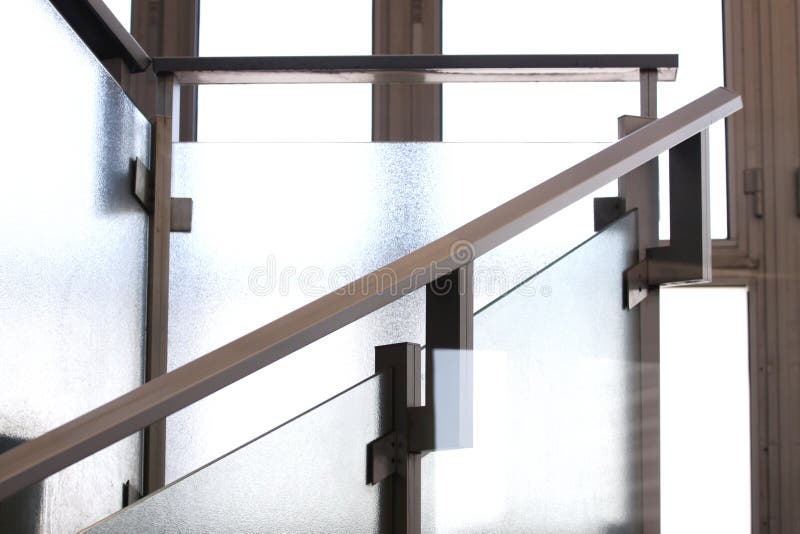 Modern Stairs Inside a Skyscraper Stock Photo - Image of flooring, wall ...