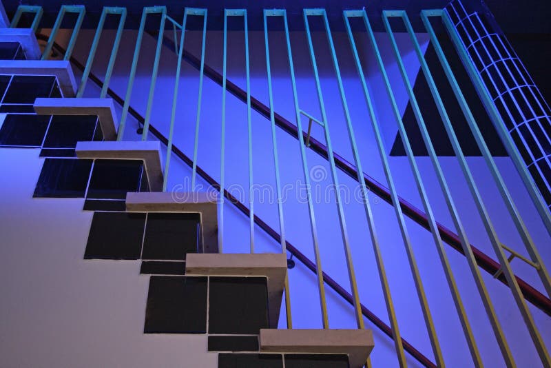Modern Stairs In A Hospital In The Netherlands Picture. Image: 5362721