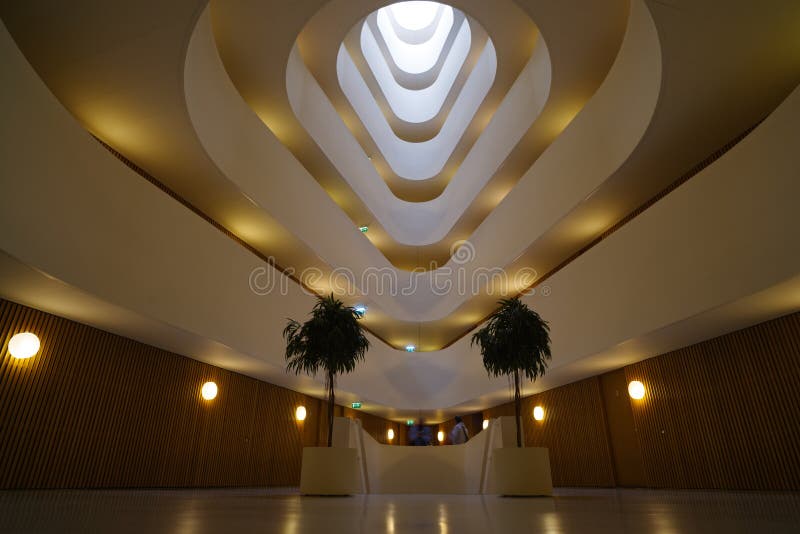 Modern stairwell stock image. Image of netherland, residential - 257047751